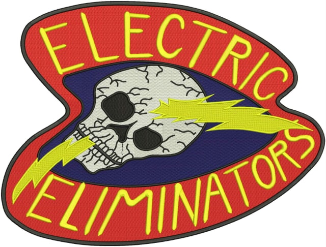 The Electric Eliminators Embroidered Patch The Warriors Movie 17"