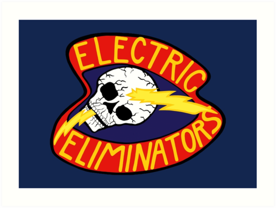The Electric Eliminators Embroidered Patch The Warriors Movie 17"